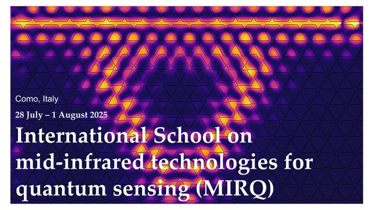 The International School on Mid-InfraRed Technologies for Quantum ...