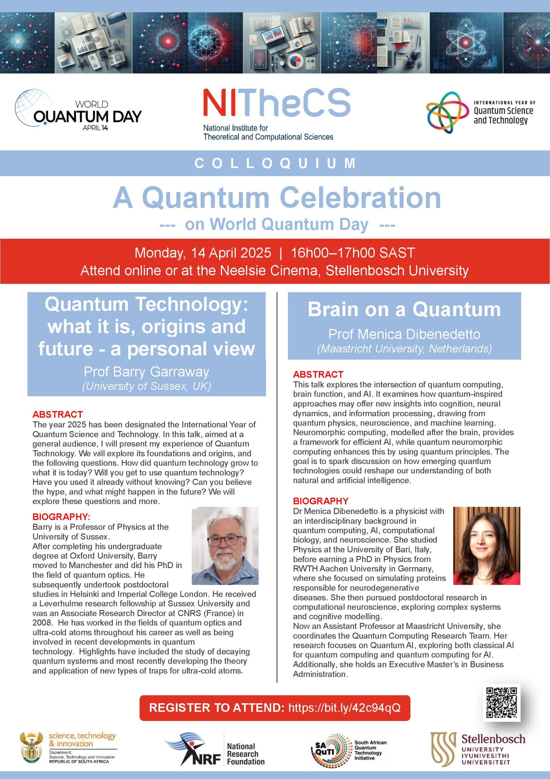 A Quantum Celebration on World Quantum Day - IYQ 2025