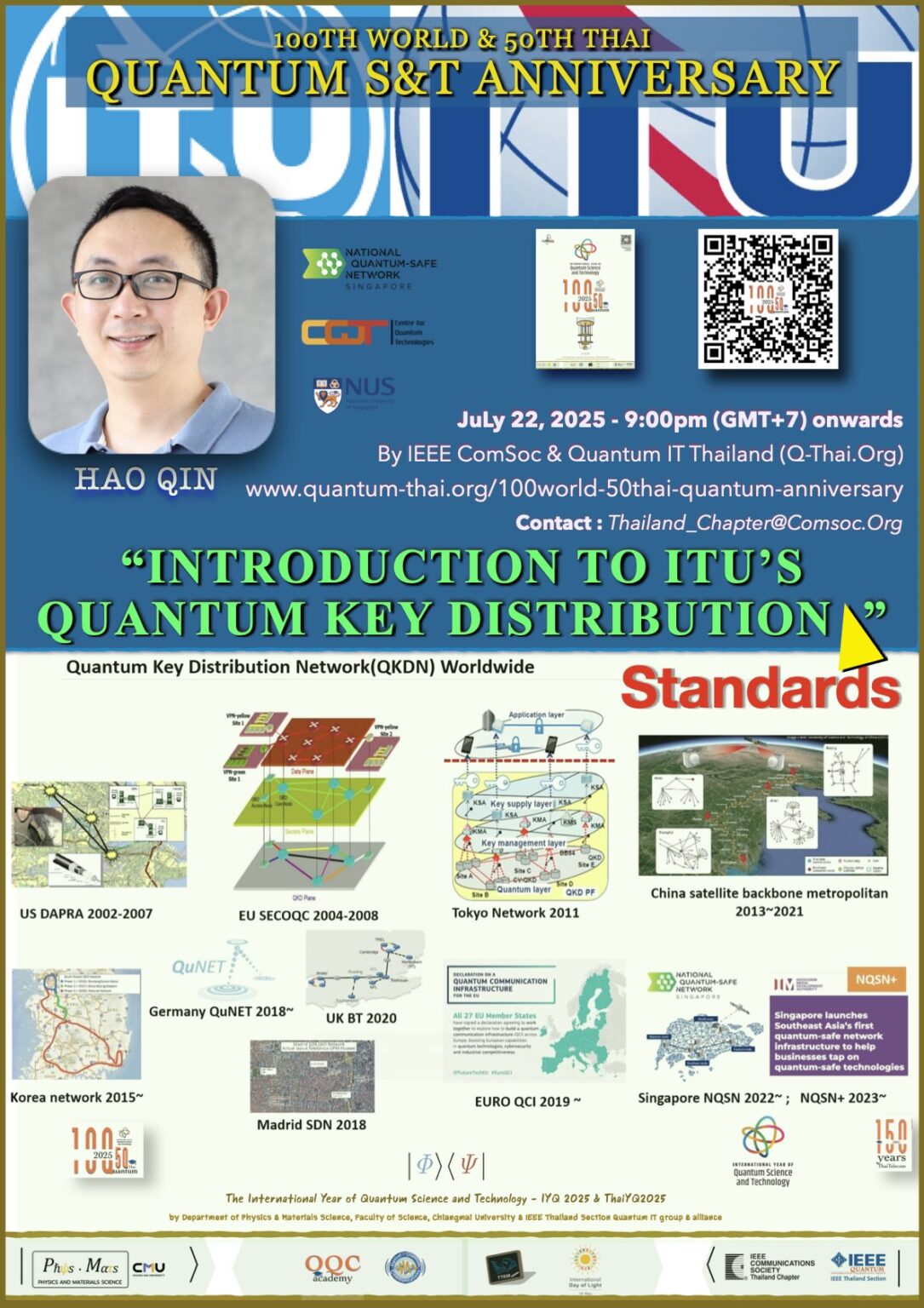 Introduction to ITU’s Quantum Key Distribution Standards - IYQ 2025