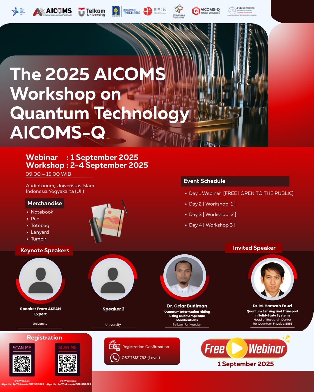 AICOMS-Quantum (AICOMS-Q) Workshop 2025 - IYQ 2025